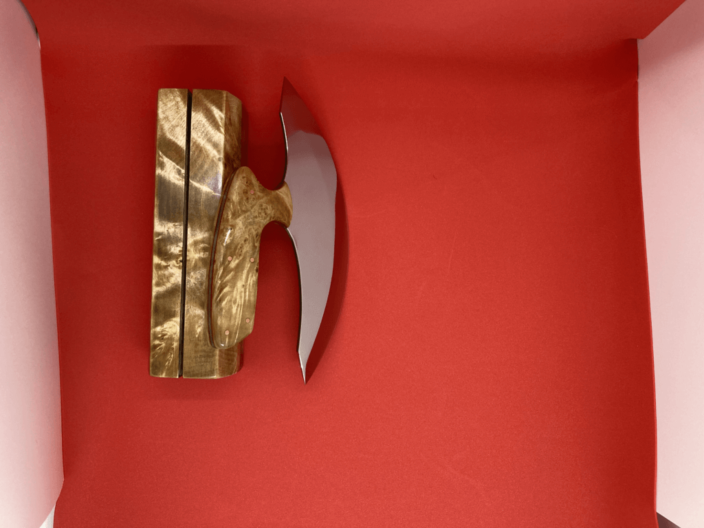 Alaska Made Hand Forged Ulu Culinary Knife 1 - Common Ground Alaska