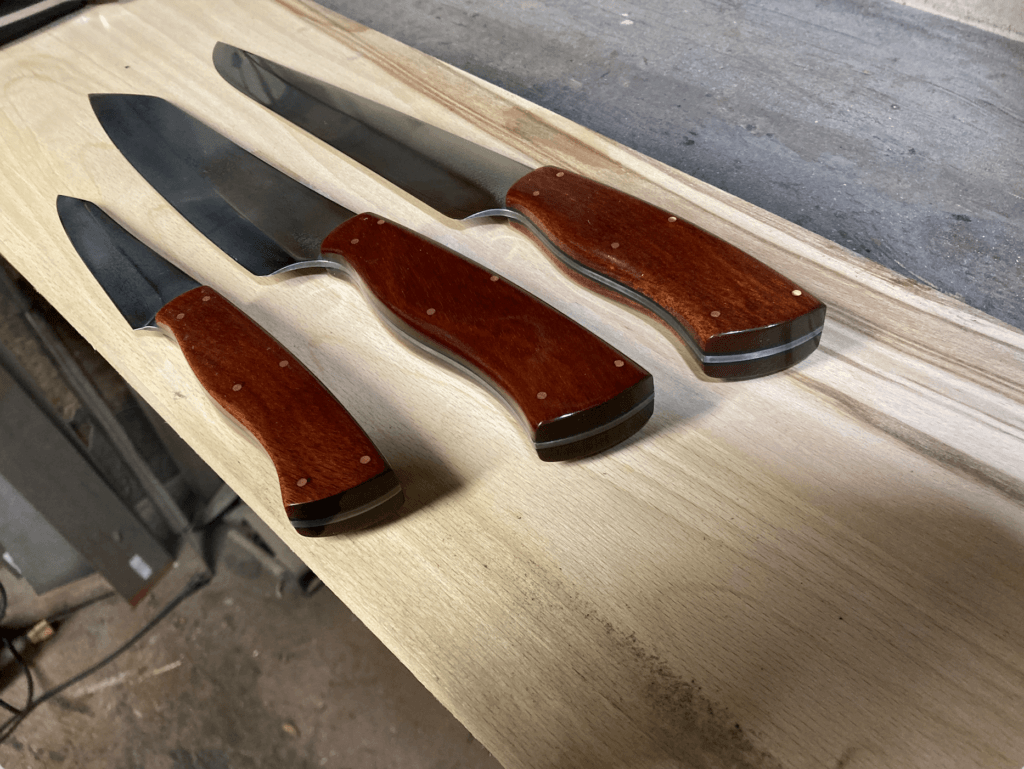 Alaska Made Hand Forged Kitchen Cutlery Set - Common Ground Alaska